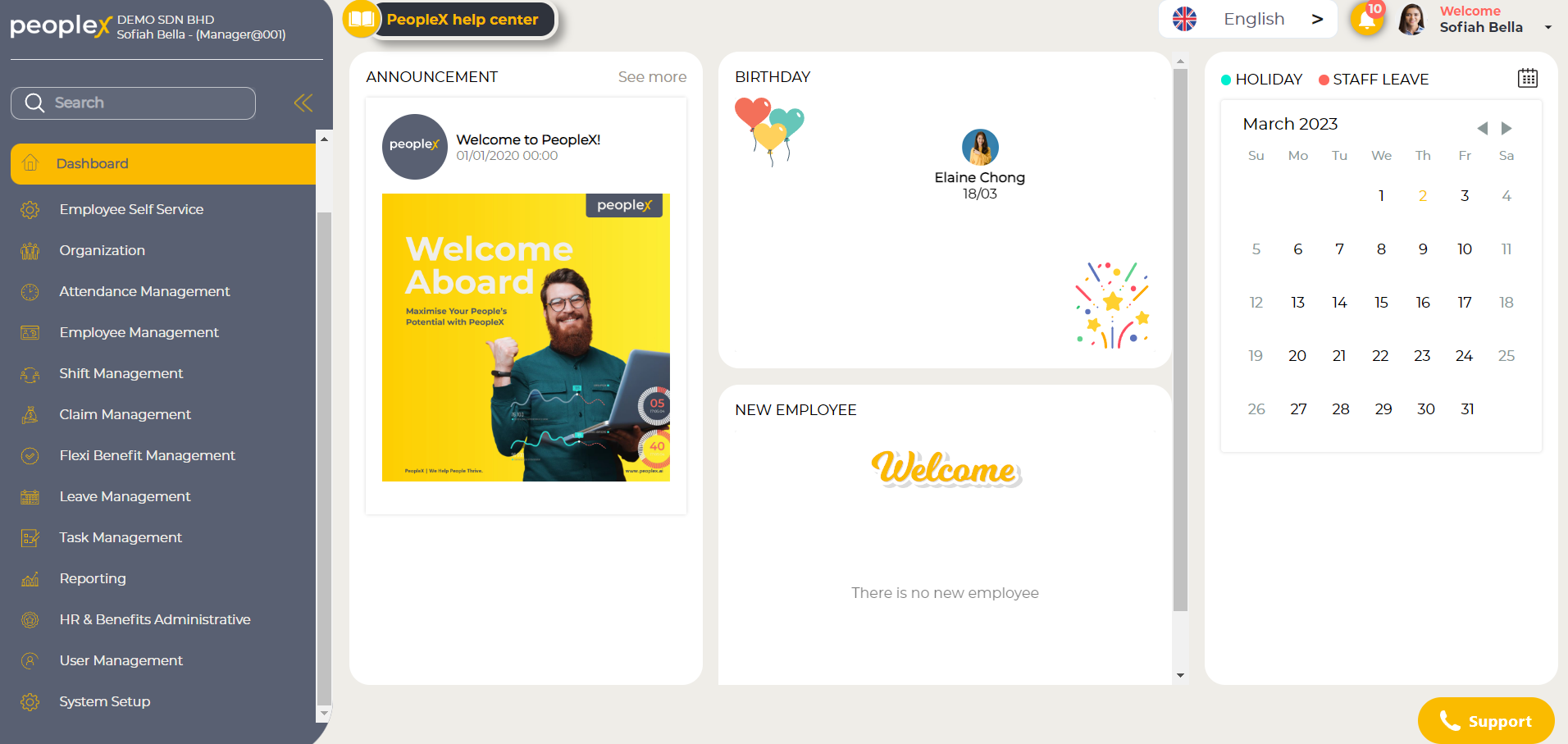 Login to PeopleX web portal – PeopleX Help Center