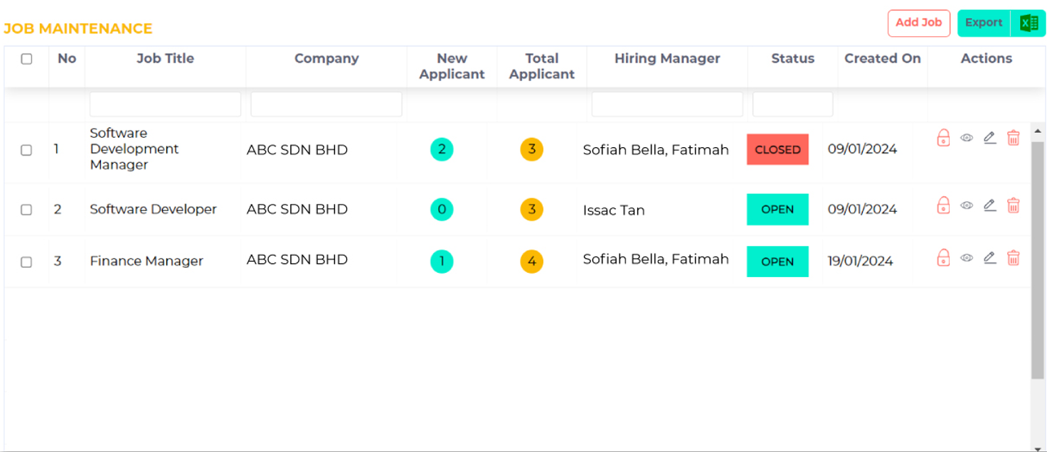 Applicant Tracking System (ATS) - Job Maintenance – PeopleX Help Center